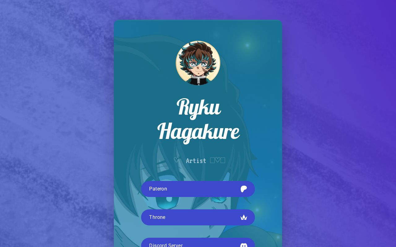 Ryku Hagakure Website list